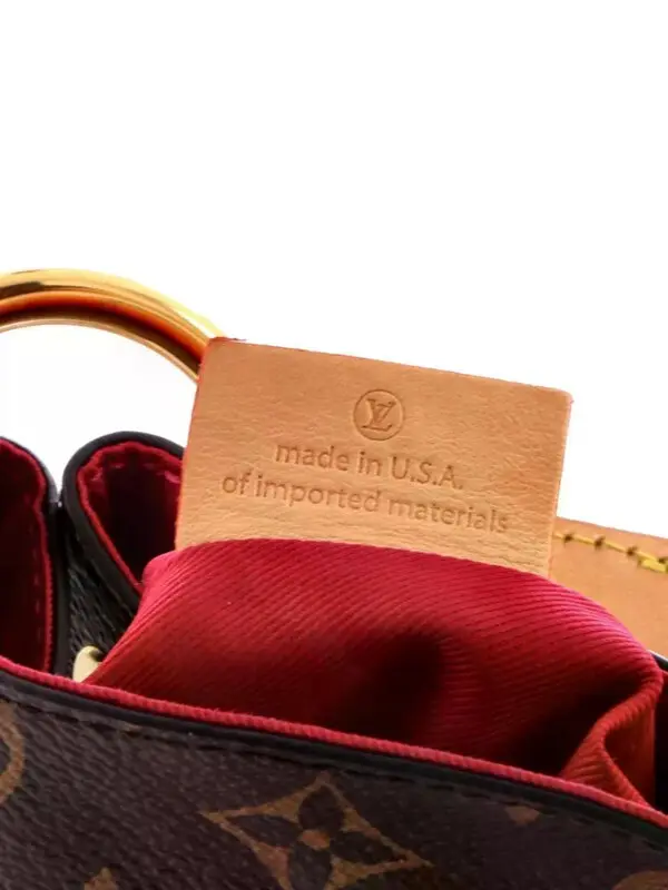 LOUIS VUITTON Monogram Canvas Pm Hobo Bag - Brown