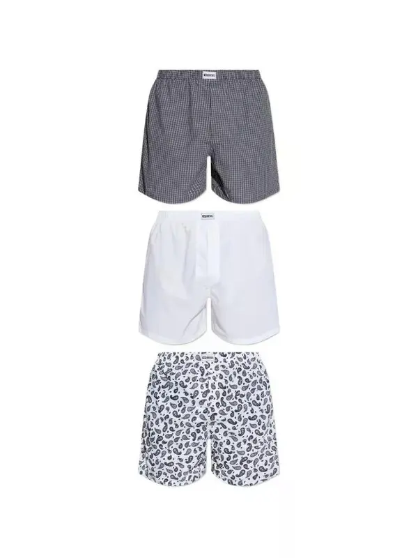 DIESEL® Logo-detail Boxers Set - White