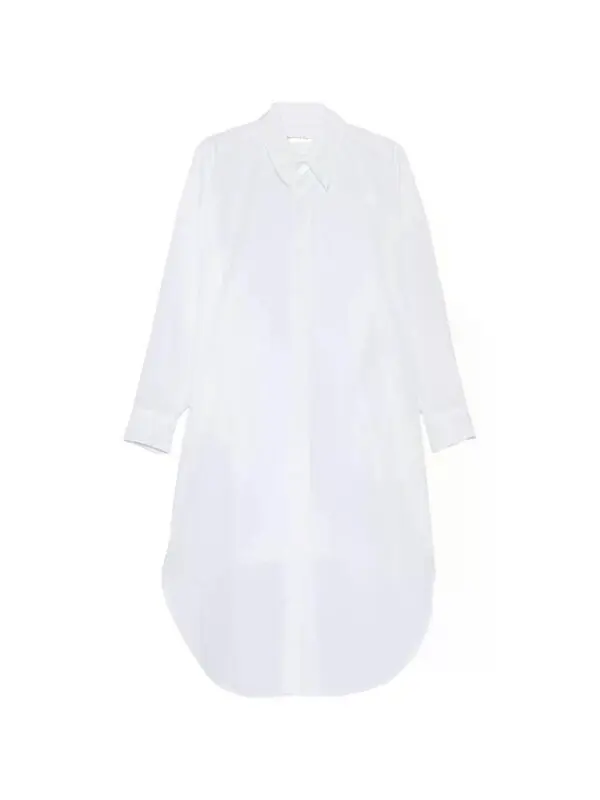 THE FRANKIE SHOP Bloom Organic Cotton Shirt Dress - White