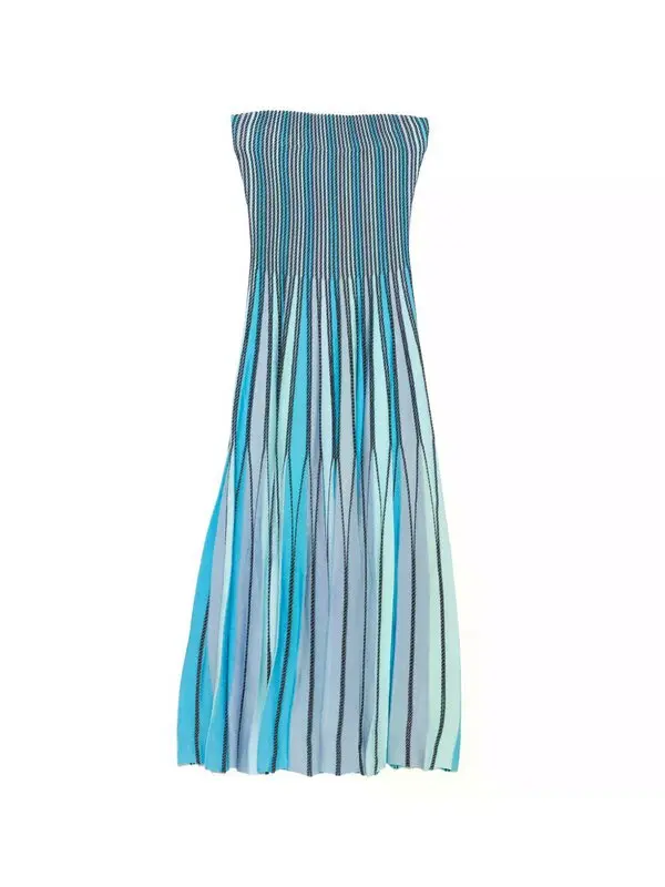 Simkhai Soleil Striped Midi Dress
