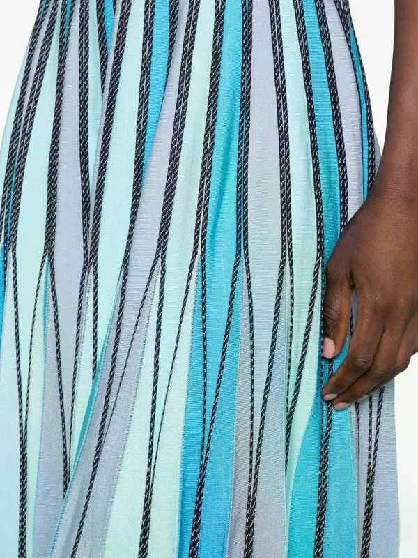 Simkhai Soleil Striped Midi Dress