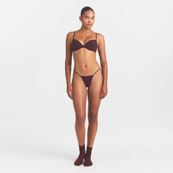 SKIMS String Thong | Red | | Everyday Cotton