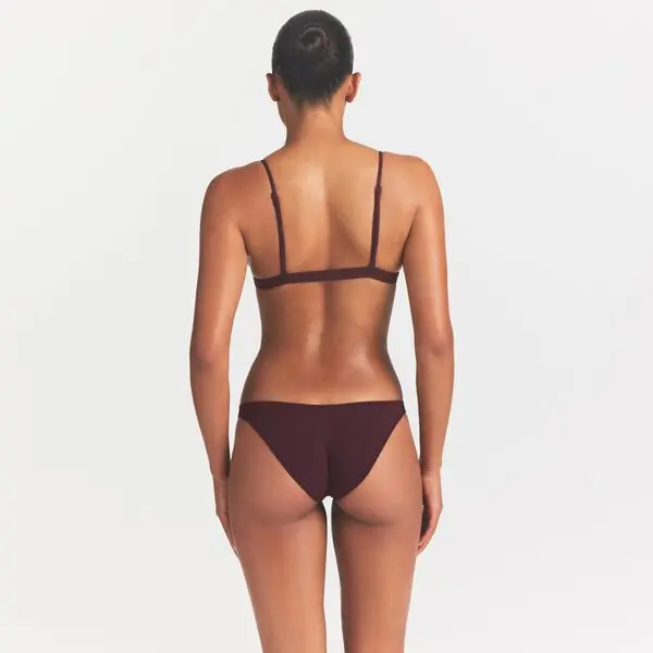 SKIMS Bikini | Red | | Everyday Cotton - Currant