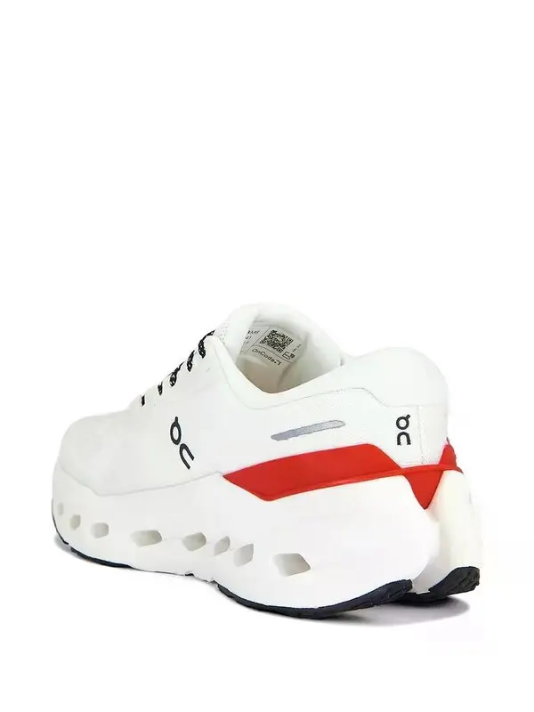 On Cloudrunner Sneakers With Logo Print - White