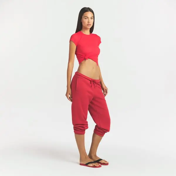 SKIMS Cotton Fleece Jogger Pants