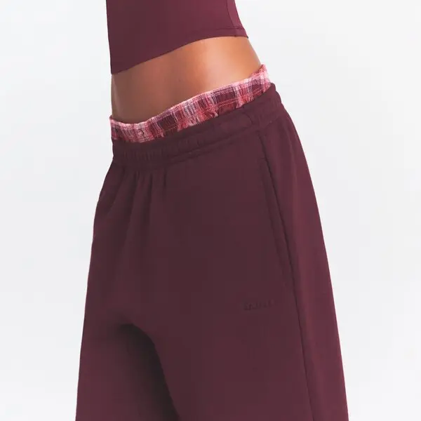 SKIMS Cotton Fleece Long Short