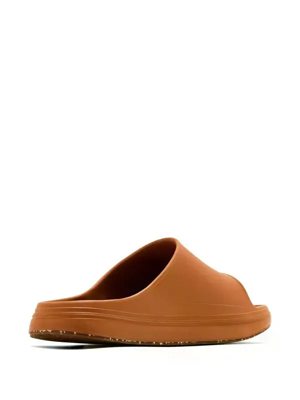 NORDA 008 Open-toe Slides - Brown