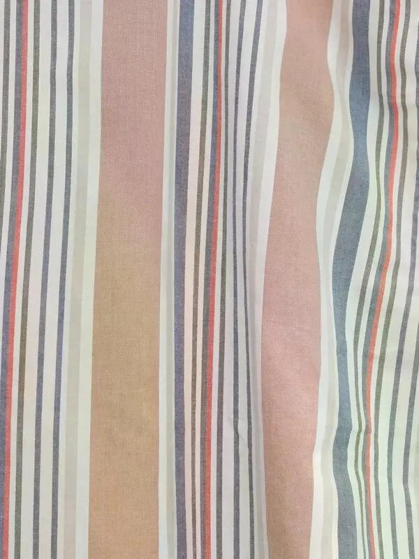 BASERANGE Striped Sleeveless Round Neck Dress