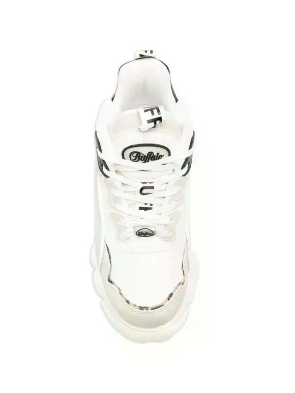 BUFFALO Cld Chai Leopard-print Panelled Sneakers