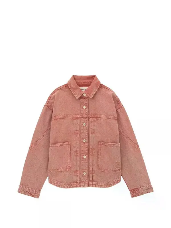 Ba&sh Runo Panelled Button-up Denim Jacket