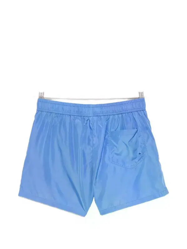 Moschino Print Drawstring Swim Shorts