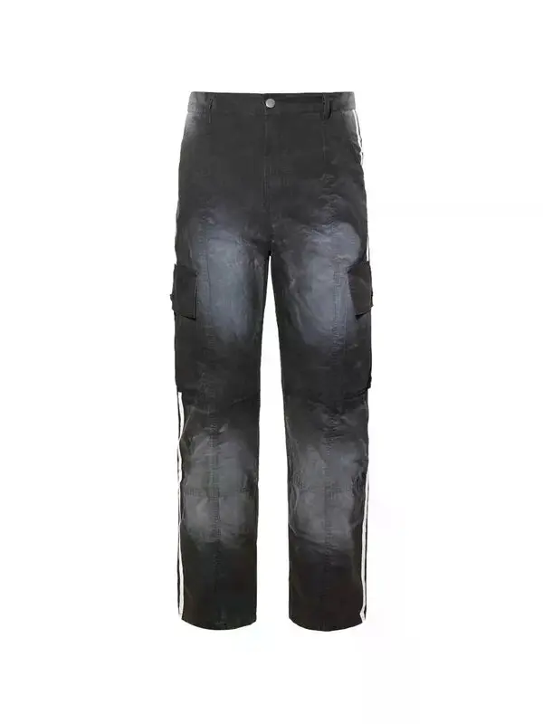 VALE FOREVER Marathon Cargo Pants With Faded Effect