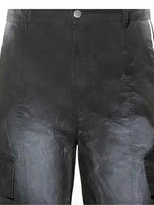VALE FOREVER Marathon Cargo Pants With Faded Effect