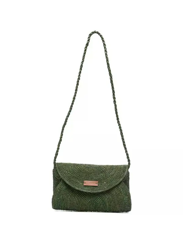 AFAR Samira Raffia Shoulder Bag