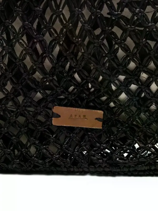 AFAR Birgit Raffia Tote Bag