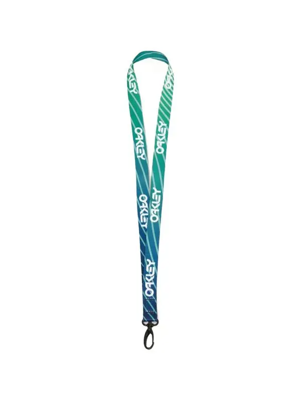 Oakley Logo Print Lanyard - Blue