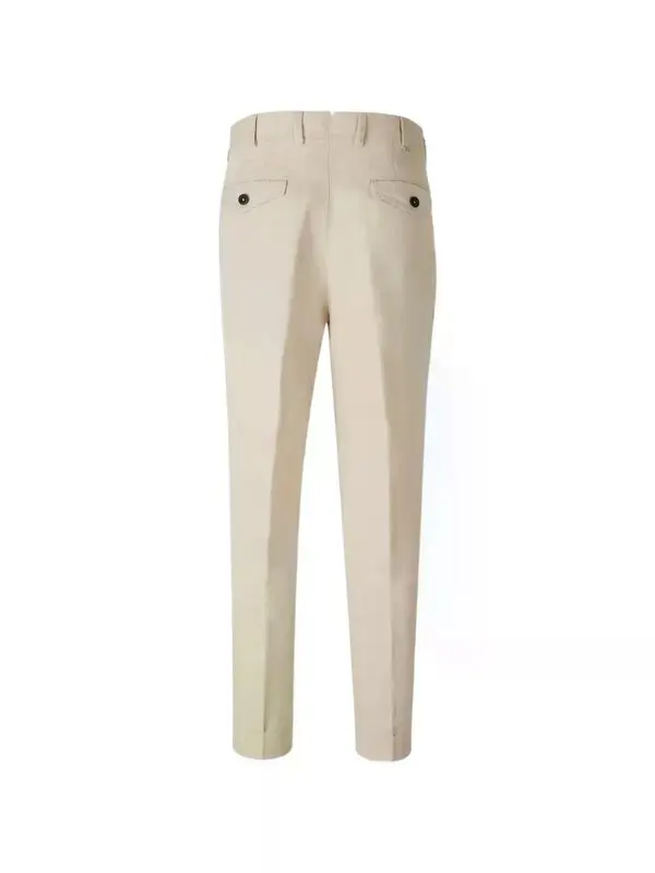 PT TORINO Pleated Trousers - Neutrals