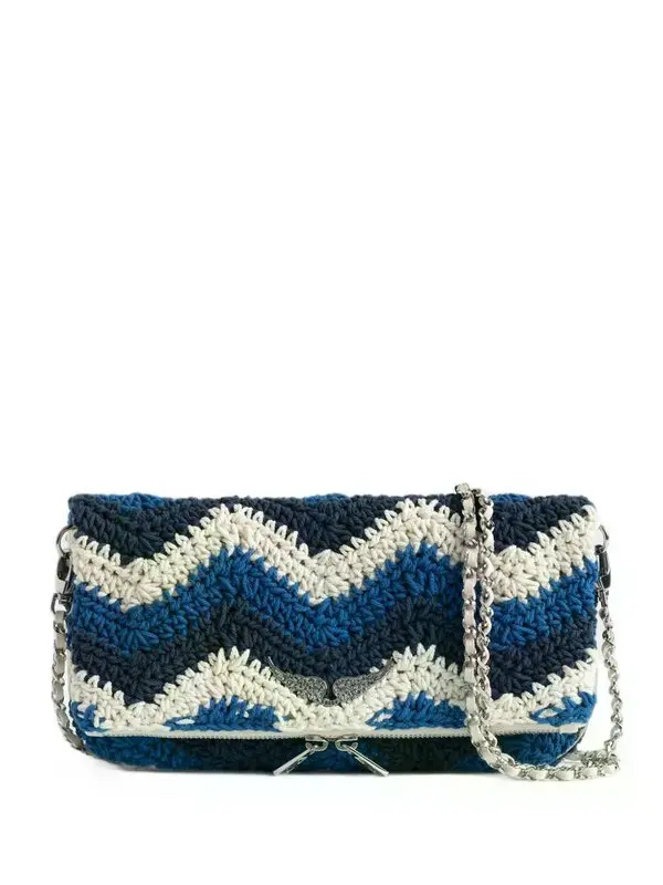 Zadig&Voltaire Rock Macrame Cross Body Bag - Neutrals