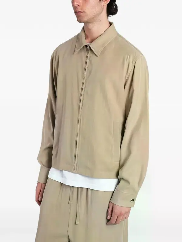 GRIFONI Zip-up Collared Jacket