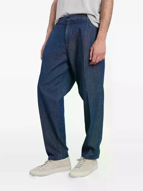 BRIGLIA 1949 Pleated Detail Jeans