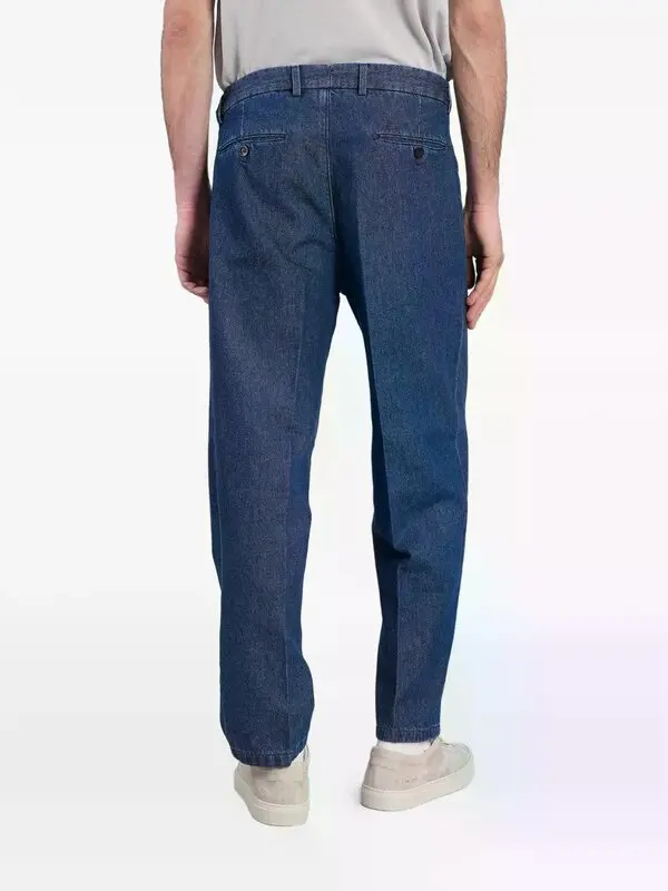 BRIGLIA 1949 Pleated Detail Jeans