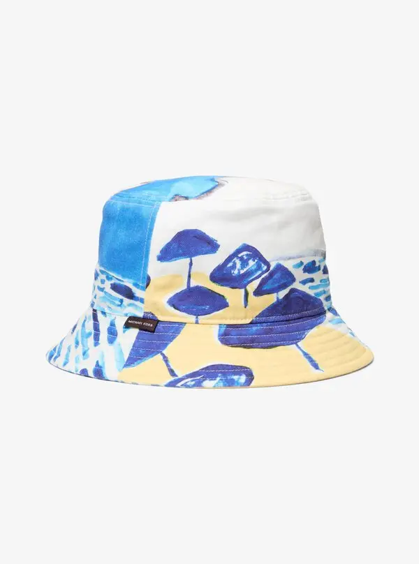 Michael Kors X Christina Zimpel Cotton Twill Bucket Hat - White