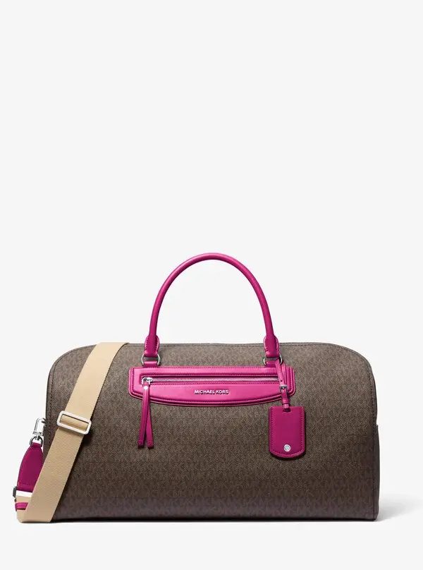 Michael Kors Jet Set Travel Extra-large Logo Weekender Bag - Pink