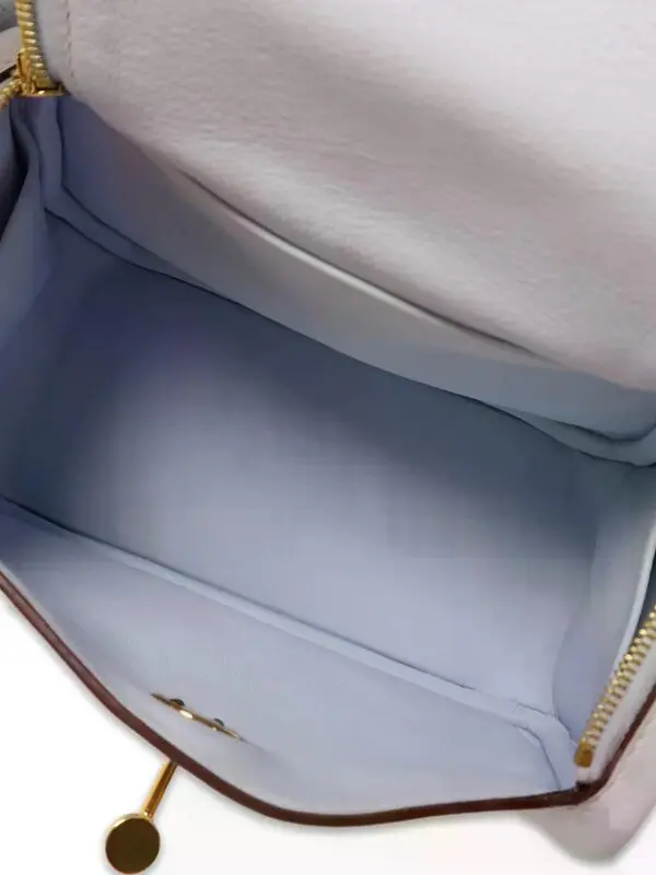 Hermès 2021 Mini Lindy Tote Bag - Blue