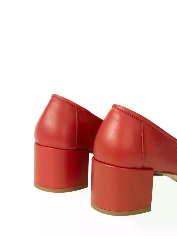 By Far Prudence Round-toe Pumps