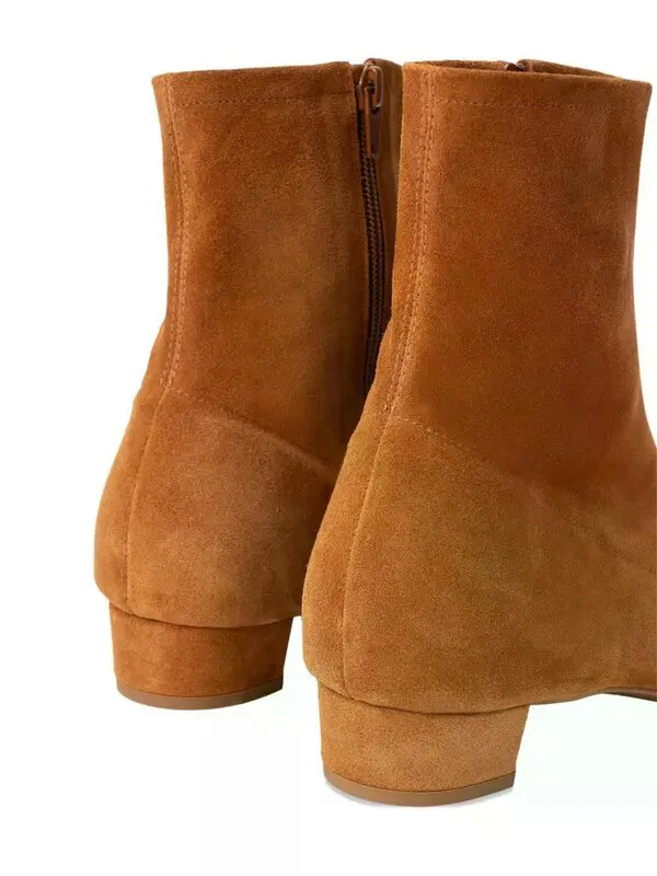 By Far Square-toe Ankle Boots
