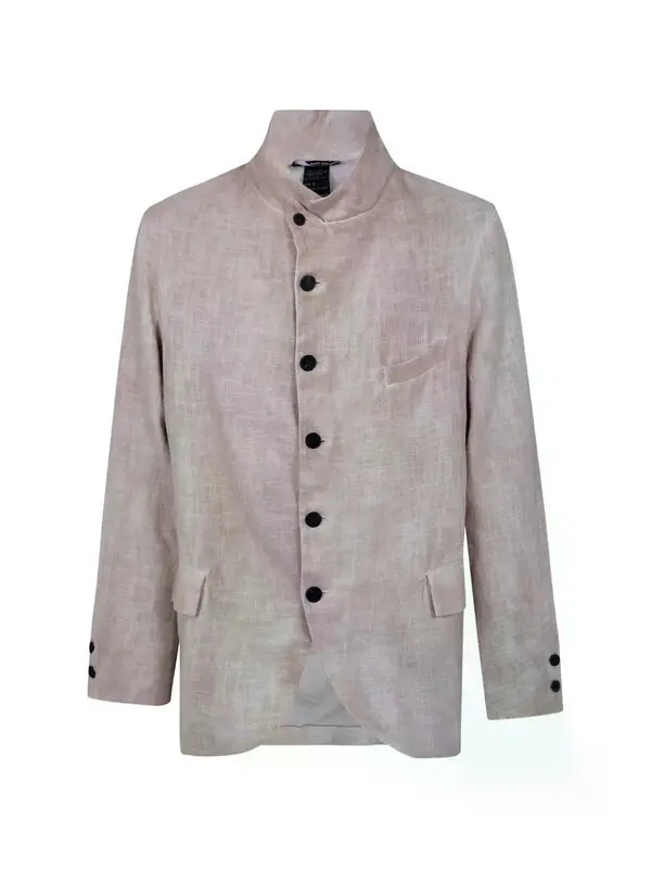 Avant Toi High-neck Button-up Blazer
