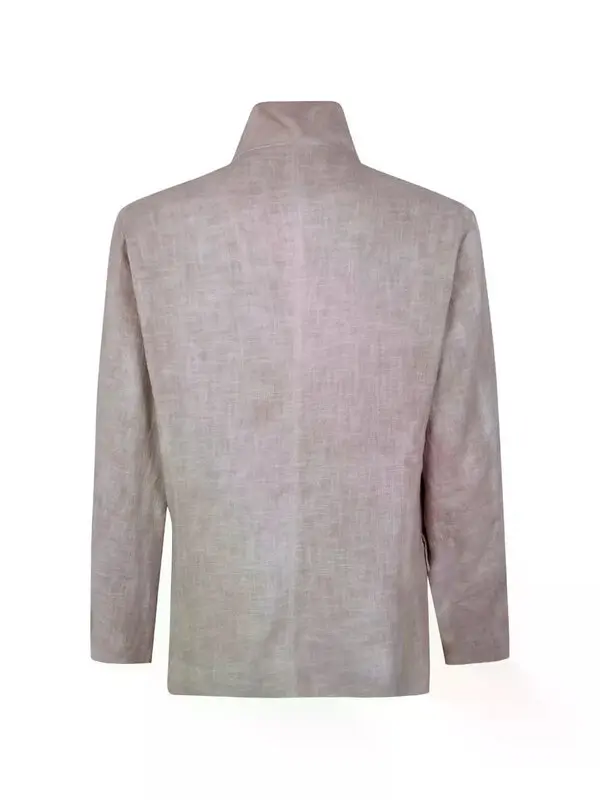 Avant Toi High-neck Button-up Blazer