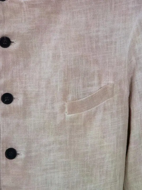 Avant Toi High-neck Button-up Blazer