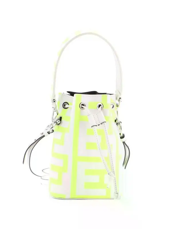 Fendi X Marc Jacobs Mon Tresor Printed Leather Mini Bucket Bag