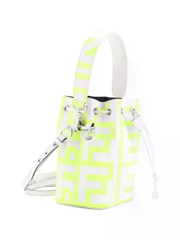 Fendi X Marc Jacobs Mon Tresor Printed Leather Mini Bucket Bag