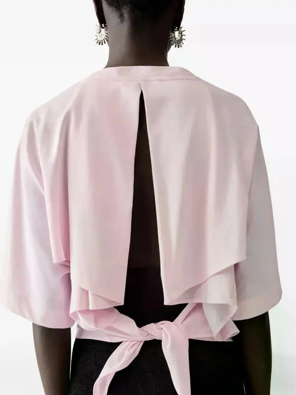 Jacquemus Moisson Open-back T-shirt