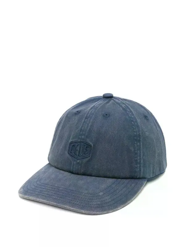 Deus Ex Machina Washed Effect Baseball Cap - Blue