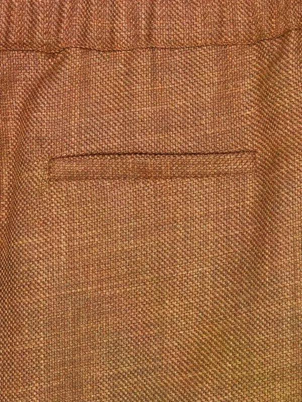 BARBA NAPOLI Wide-leg Elasticated-waist Trousers