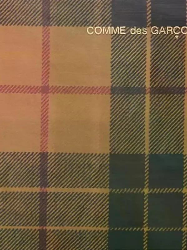 Comme Des Garçons Lenticular Tartan Wallet