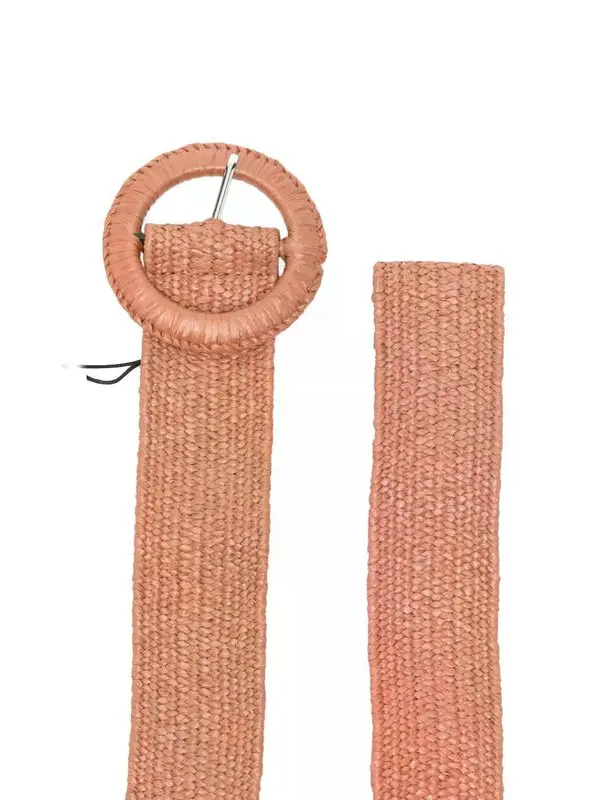 BECKSÖNDERGAARD Zia Woven Round-buckle Belt