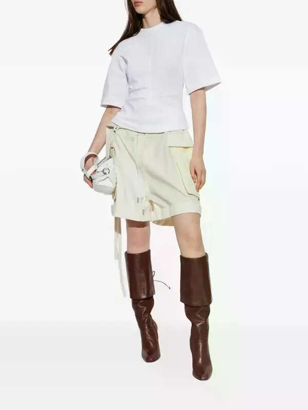 Alexander McQueen Belted Cargo Shorts