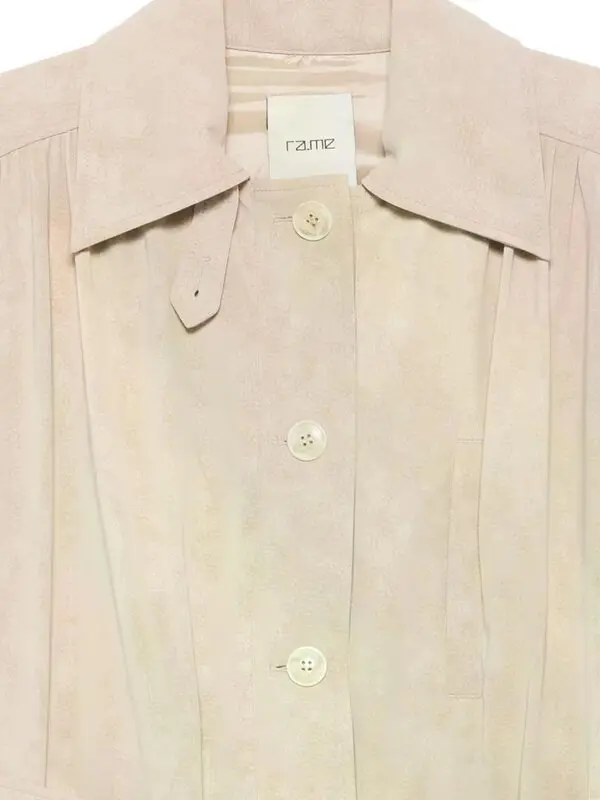RAME Belted Pleated Jacket