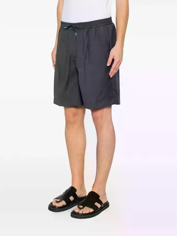BRIGLIA 1949 Molokaip Pleated Drawstring Shorts