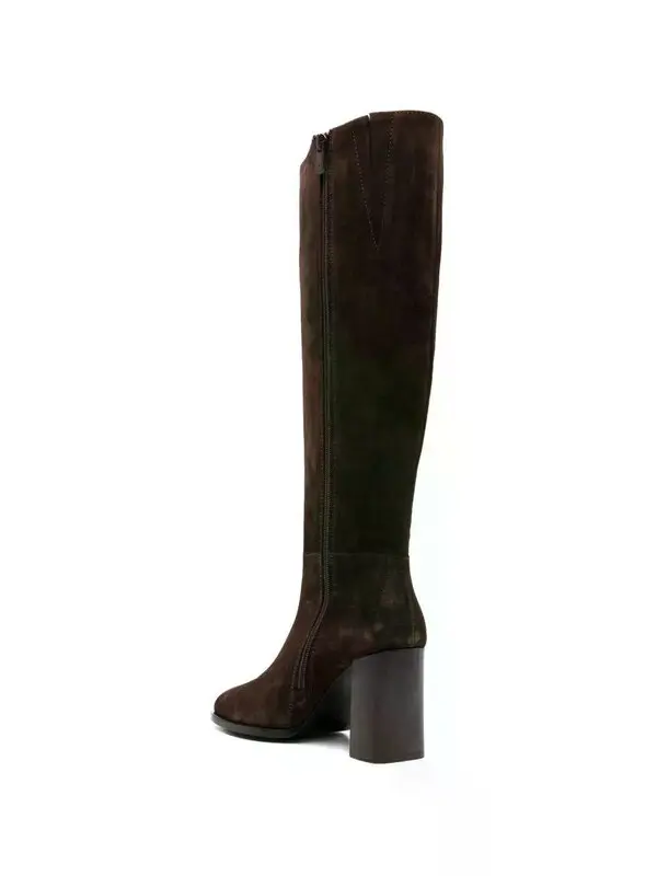 ADRIANNA FERETTI Knee High Block Heel Boots