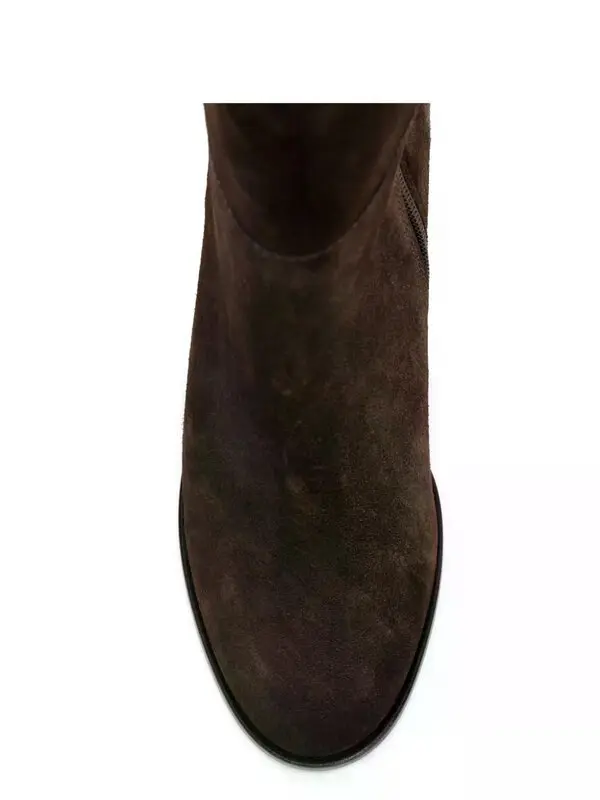 ADRIANNA FERETTI Knee High Block Heel Boots
