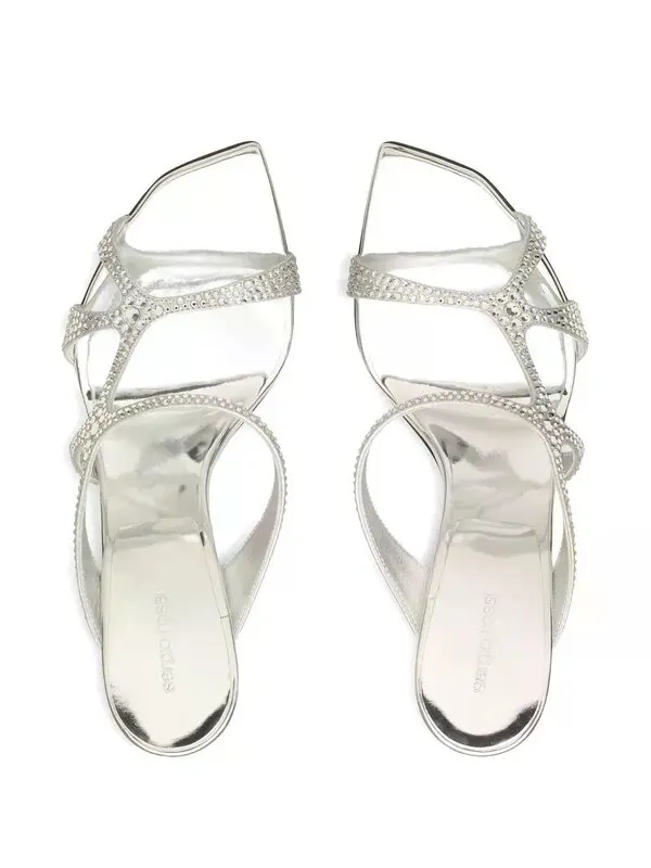 SERGIO ROSSI Embellished Stiletto Sandals