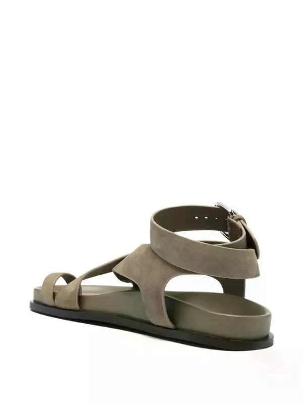 A.emery Jalen Flat Sandals - Green