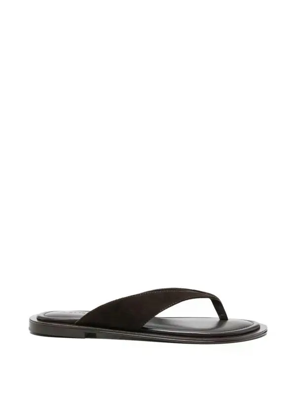 A.emery Viola Flat Sandals - Brown