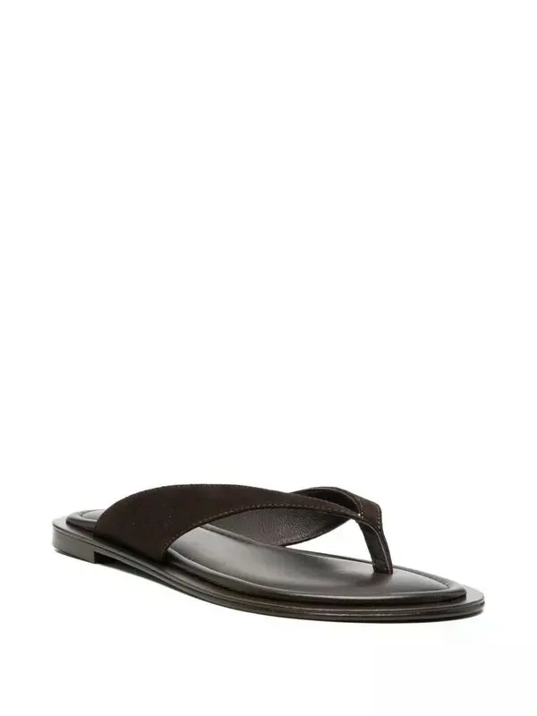 A.emery Viola Flat Sandals - Brown