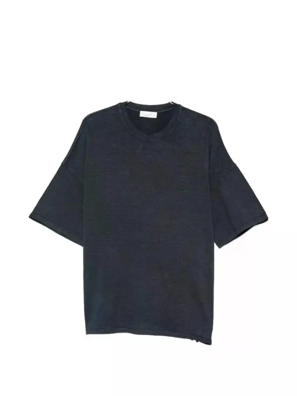 ROBERTO COLLINA Crew-neck T-shirt - Blue